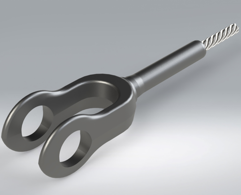 Open Swage Socket – ASP501 | Assembly Specialty Products