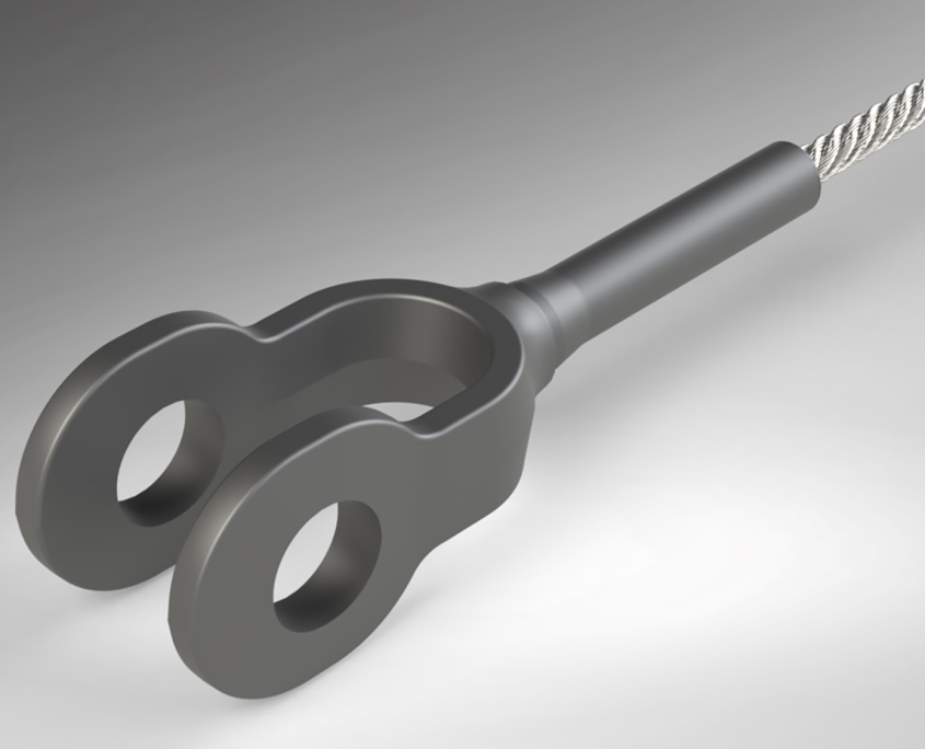 Open Swage Socket – ASP501 | Assembly Specialty Products