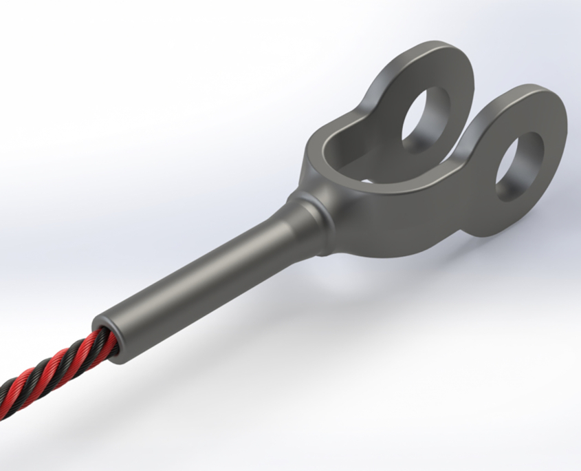 Open Swage Socket – ASP501 | Assembly Specialty Products